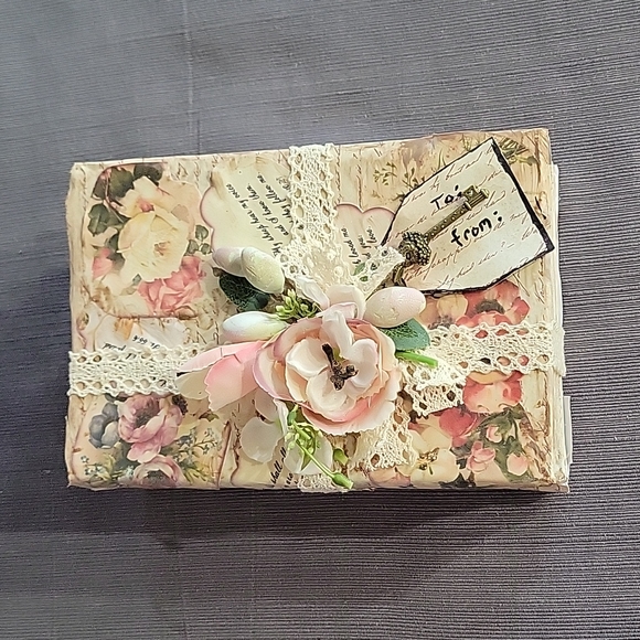 Accents | Decorative Shabby Chic Book | Poshmark